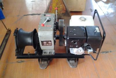 China Line Construction Electrical Wire Puller 3 Ton Gasoline / Petrol Powered for sale