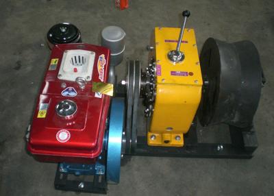 China Fast 4T Pulling Force Diesel Powered Winch / Cable Pulling Equipment Liting / Hoist for sale