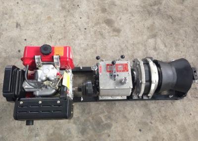 China Capacity 50KN Cable Winch Puller 5 Ton Fast Speed Diesel Wire Rope Winch for sale