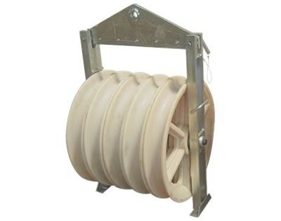 China Bundle Nylon Five Universal Stringing Block 822mm Diameter For Transmission Line for sale