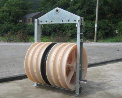 China Line Stringing 660mm Cable Pulling Pulley for sale