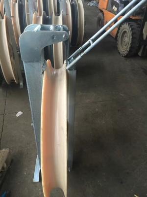 China Large Diameter Construction Galvanized Conductor Stringing Blocks for sale