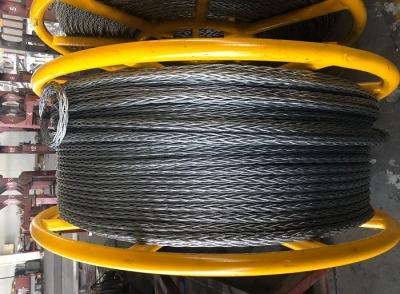 China 12 Hexagon Strands Anti Twist Steel Wire Rope Tower Erection Tools for sale