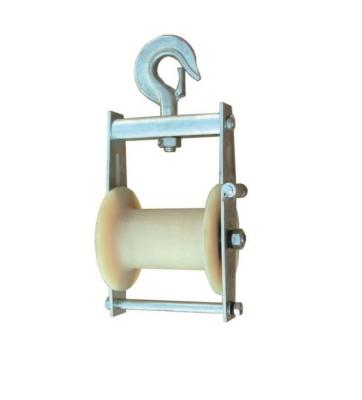 China 10kn Bunch Conductor Block For Aerial Cable Stringing Roller for sale
