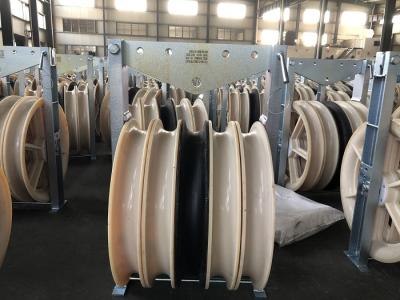 China Overhead Line Aluminum Cable Pulley Blocks For Conductor for sale