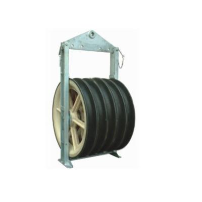 China Transmission Line Aluminum Conductor Stringing Blocks for sale