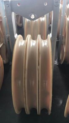 China OD750mm Nylon Transmission Line Conductor Pulley for sale