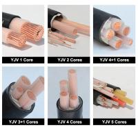 China YJV32 0.6/1kV Copper XLPE Armored Power Cable 3x300mm 3x400mm Low Smoke Halogen Free for sale