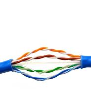 China Oem Utp Ftp Sftp Ethernet Cable Cat5e Network Cable  For Internet Device for sale