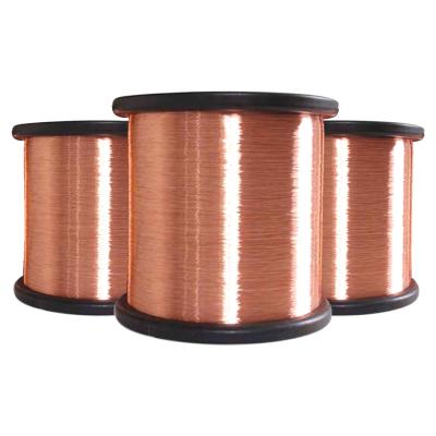 China Copper Clad Aluminum Wire 0.12-0.3mm CCA Electrical Cable 10-15% Copper Volume for sale