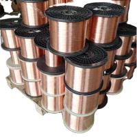 China Copper Clad Aluminum Wire 0.12-0.3mm CCA Electrical Cable 10-15% Copper Volume for sale