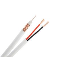 China OEM 3 Conductors TV Coaxial Power Cable RG59 RG6 75 Ohm 2 Core for sale