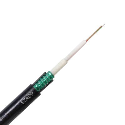 China GYXTW 12 Core Fiber Optic Cable 8.9mm Outdoor Aerial Direct Buried Single Mode for sale