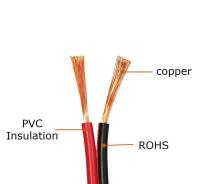 China IEC60227 Copper Speaker Wire Cable 2x0.75mm² for Audio Systems for sale