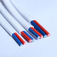 China RVVB 2x0.5mm Multi Core Flexible Power Cable Flat Electrical Wire 450/750V for sale