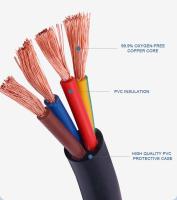China International Standard Flexible Electrical Wire PVC Insulated Copper Core Cable 100M 0.6/1kV for sale