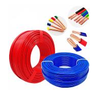 China International Standard Flexible Electrical Wire PVC Insulated Copper Core Cable 100M 0.6/1kV for sale