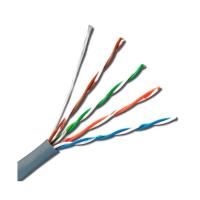 China Cat5e UTP Ethernet Cable 24AWG 4 Pair CCA for Telephone Communication Data Network for sale