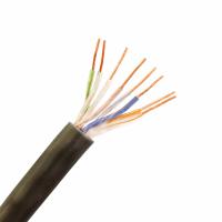 China Cat5e UTP Ethernet Cable 24AWG 4 Pair CCA for Telephone Communication Data Network for sale
