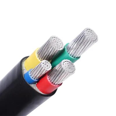China YJLV22 4 Core 16-90mm Aluminum XLPE Armoured Power Cable 0.6/1kV for sale