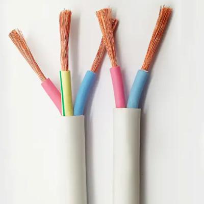 China Black Soft Sheathed Core Flex Cable 0.7 1 3mm RVV 18AWG for sale