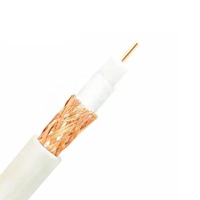 China RG6 RG11 Coaxial Power Cable 75 Ohm for CCTV CATV Satellite Antenna Network for sale