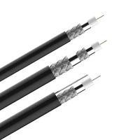 China Double Shielded Coaxial Power Cable For Universal Usage 80.C Temperature Rating for sale