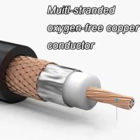 China Double Shielded Coaxial Power Cable For Universal Usage 80.C Temperature Rating for sale