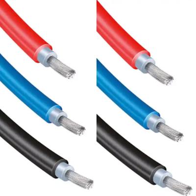 China XLPE Sheath Solar Panel Power Cable 10mm H1Z2Z2-K Tinned Copper Conductor 1.5kV DC for sale