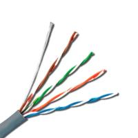 China CCC ROHS Cat5e UTP Ethernet Cable 1000ft 24AWG Bare Copper Indoor Outdoor for sale