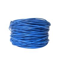 China Cat6 UTP Ethernet Cable 23AWG CCA 50ft Flame Retardant PVC Jacket for sale