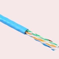 China CAT6 UTP 4 Pair HDPE Insulated Ethernet Lan Cable 23 AWG 250MHz for sale