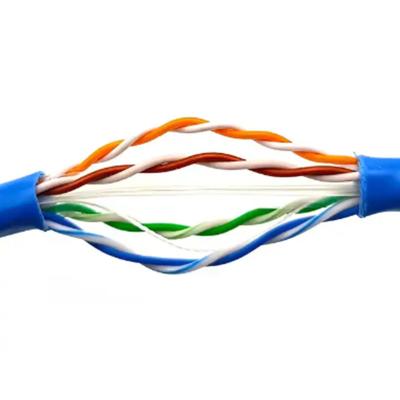China Customized Length Cat6e Unshielded Ethernet Cable 1000Mbps 300m Oxygen-Free Copper for sale