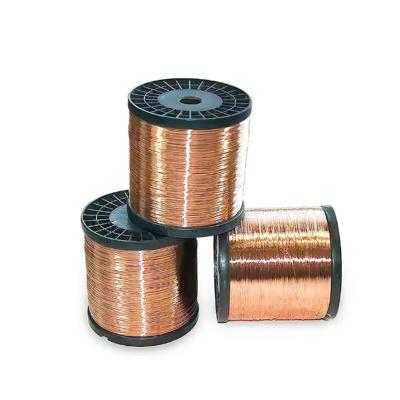 China TUV Certified Copper Clad Aluminum Wire 0.08-2.05mm 15% Copper Volume CCA Cable for sale