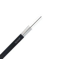 China Armored Underground Fiber Optic Cable GJYXFCH G657A G652D Singlemode 2 Core for sale