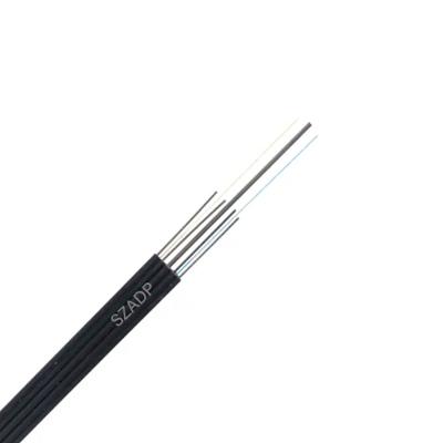 China Armored Underground Fiber Optic Cable GJYXFCH G657A G652D Singlemode 2 Core for sale