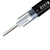 China GYXTW 4-24 Core SM MM Fiber Optic Cable Armored Outdoor Communication Cable 8.9mm 10.2mm for sale
