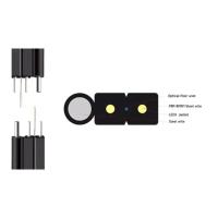 China LSZH Jacket Flat Drop Fiber Cable G652D 2-12 Cores Indoor FTTH for sale