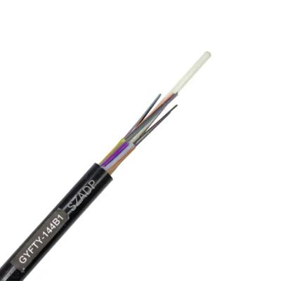 China GYFTY Stranded 12-144 Cores FTTH Fiber Optic Cable Loose Tube Non Armored Outdoor for sale