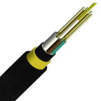 China ADSS All Dielectric Self-Supporting Fiber Optic Cable 100M Span 2-216 Cores for sale