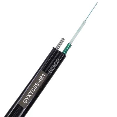 China GYXTC8S Figure 8 Self-Support Aerial Fiber Optic Cable 2-24 Cores G652D Single Mode for sale