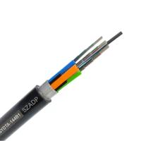 China Outdoor GYTA53 Fiber Optic Cable 2-288 Core Single Mode G652D LSZH Armored Direct Burial for sale