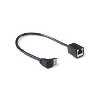 China Cat6 RJ45 Ethernet Extension Cable Male to Female 30cm Gold Plated 24AWG for sale