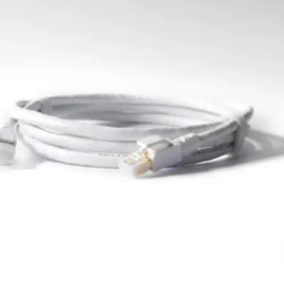 China UTP Cat8 Ethernet Patch Cable 20m 28AWG CCA High Speed Network Cord for sale