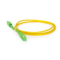 China FC SC LC ST UPC Single Mode Fiber Jumper Cable 3m Yellow Patch Cord 9/125 for sale