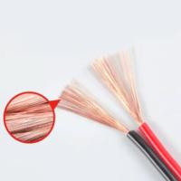 China ZC-RVB 2.5 Sq Mm 2 Core Speaker Cable Alkali Resistance Low Eccentricity Oxygen Free Copper for sale