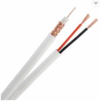 China Double Shielded Coaxial Power Cable 6.0mm 30V PVC PE Jacket Custom Sheath Color for sale