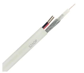 China Double Shielded Coaxial Power Cable For Universal Usage 80.C Temperature Rating for sale