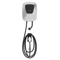 China AC EV Charger 7kW Single Phase Wall Box J1772 Type 1 Type 2 GBT with RFID for sale