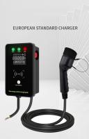China 32A 7kW Type 2 EV Charger Wallbox with 19.6ft Cable Home Charging Station for sale